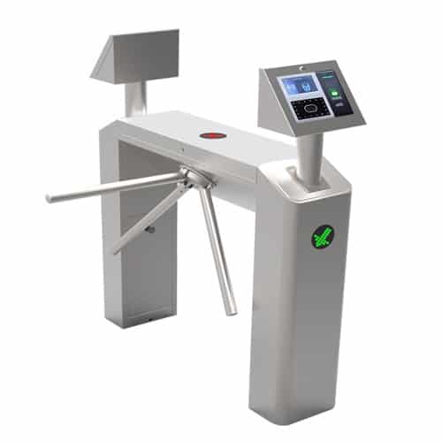 Turnstile with Face Reader Installation - Lenvica HRMS
