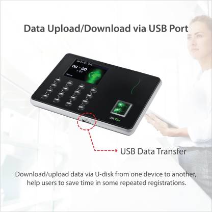 WL10 - Wi-Fi Fingerprint Biometric Time Attendance Device - Lenvica HRMS
