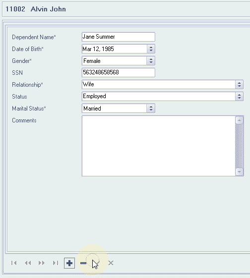 Employee Dependents - Lenvica HRMS