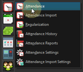 Overview of Module 'Attendance' - Lenvica HRMS